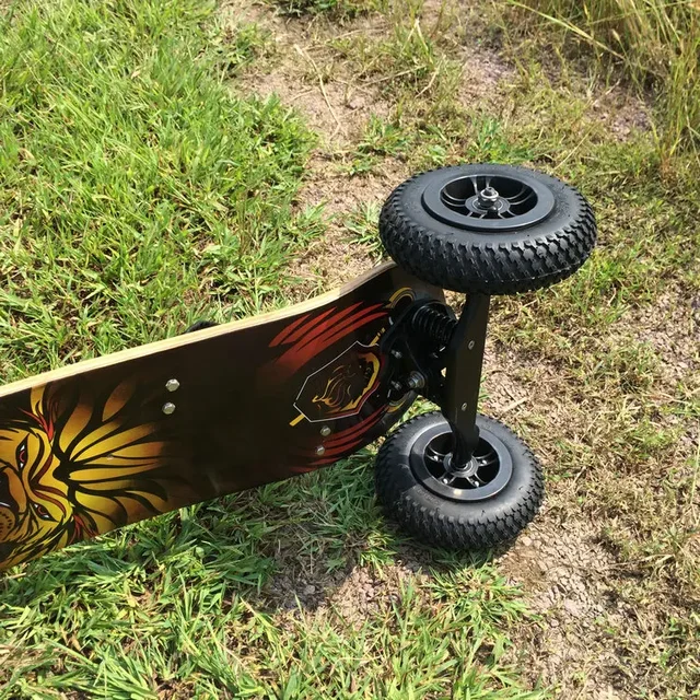 Big Wheel Downhill All Terrain Skateboard Cross Country Mountain board ...