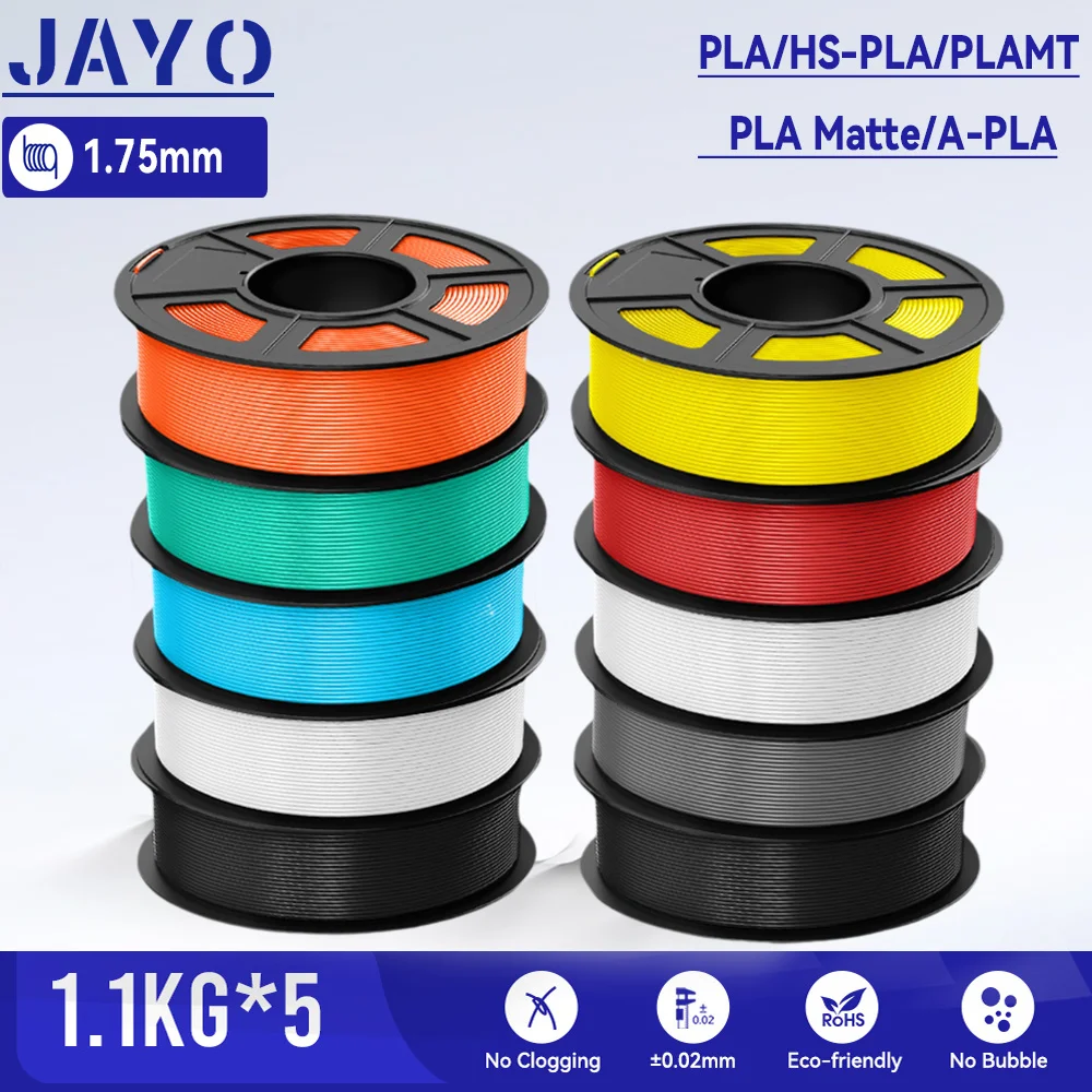 JAYO-5-Rolls-PLA-PLA-Meta-PLA-Matte-High-Speed-PLA-AntiString-PLA-3D ...