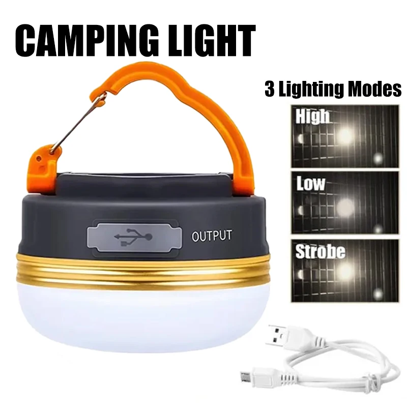KDULIT-Portable-Outdoor-Hanging-Camping-Light-Built-in-Battery-USB ...