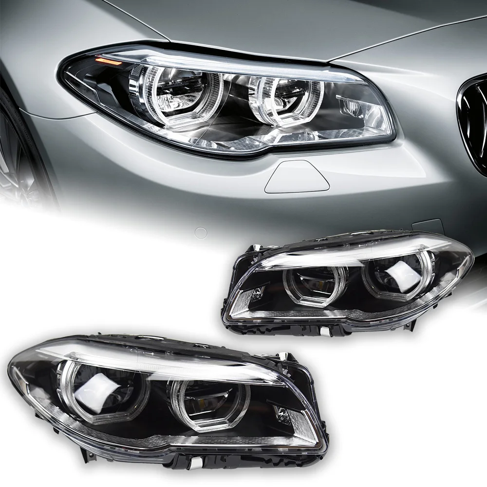 AKD Car Styling Head Lamp for BMW F10 Headlights 2010-2017 520i 525i ...