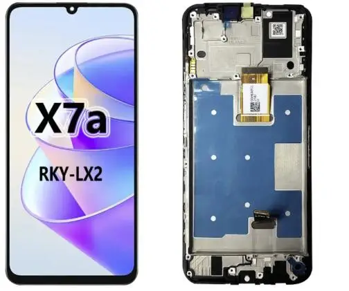 For Honor X7a RKY-LX2 LCD Display Touch Screen Digitizer Assembly ...