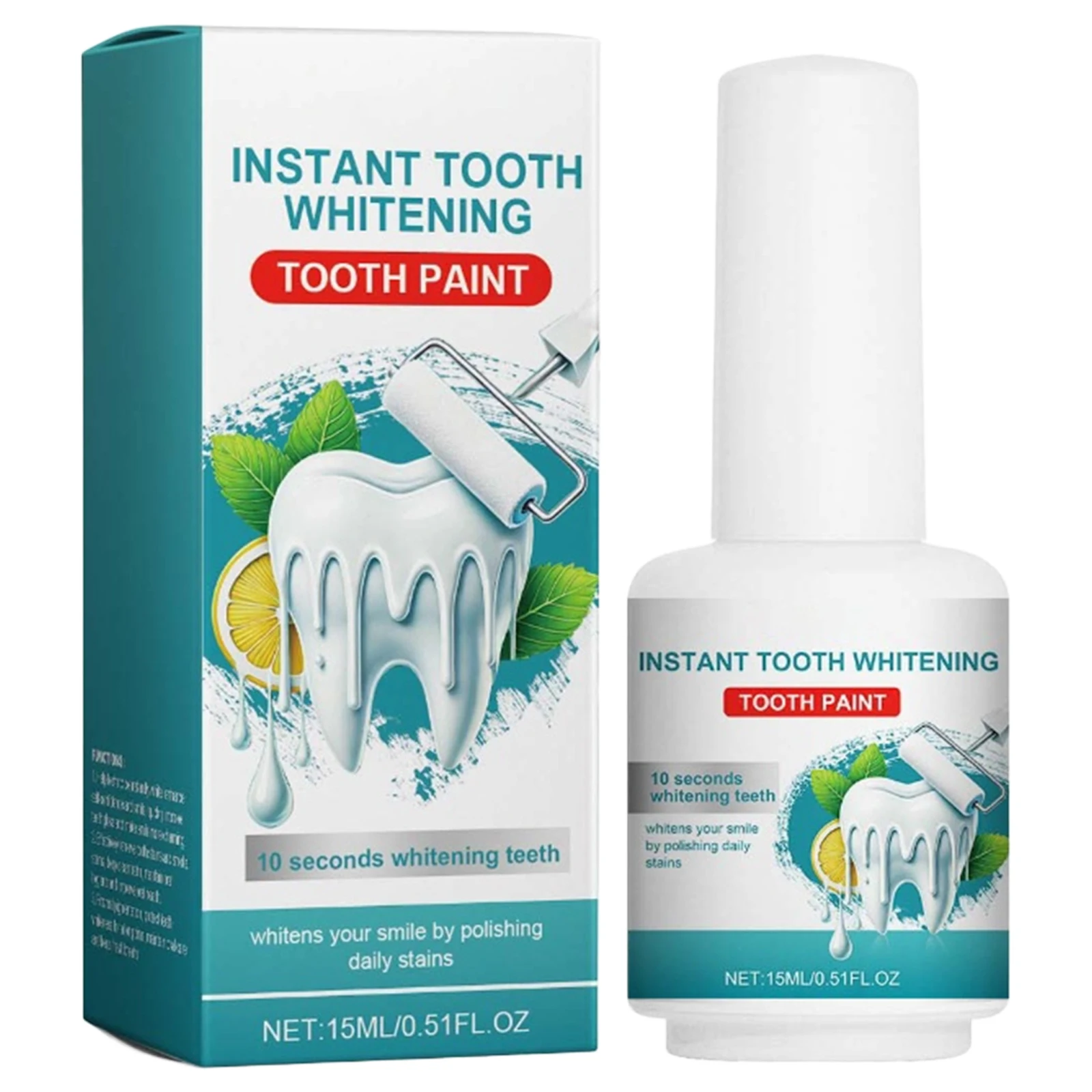 Temporary Teeth Whitening Paint: Real Results After One Use — Here's ...