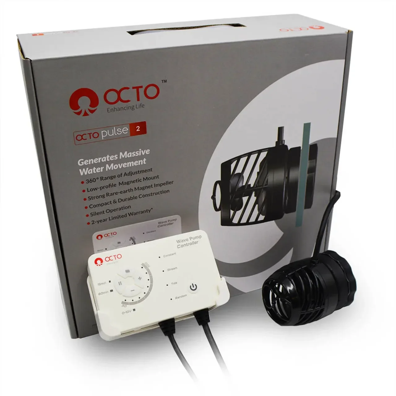 Reef Octo Pulse 2 Wave Pump (1600 GPH) - Octopus Wavemake Marine ...