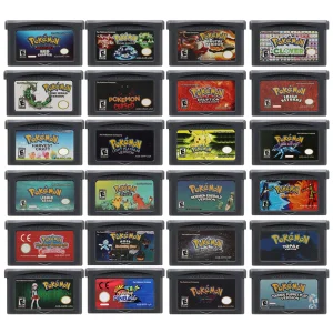 Pokemon-Series-GBA-Game-Cartridge-32-Bit-Video-Game-Console-Card-Red ...