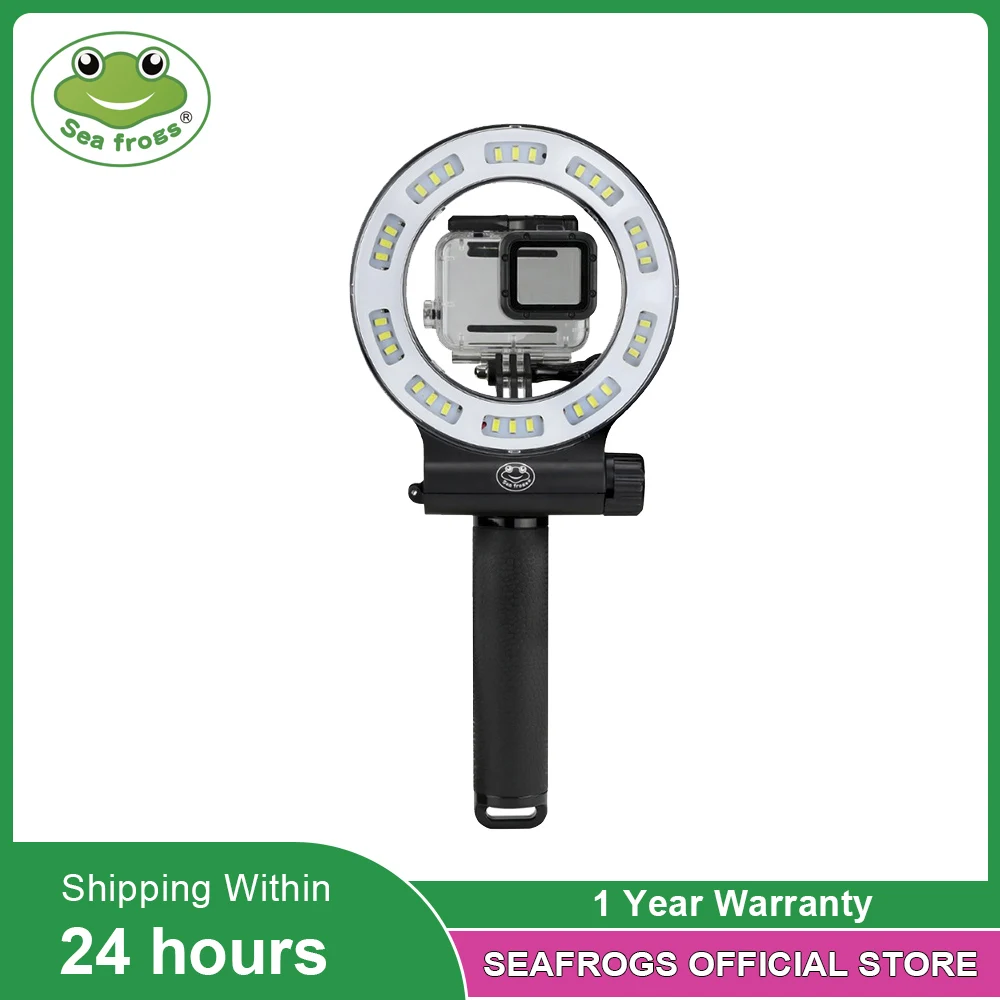 Waterproof LED Fill Light for GoPro Hero 6 5 Xiaoyi SJCAM Action Camera ...