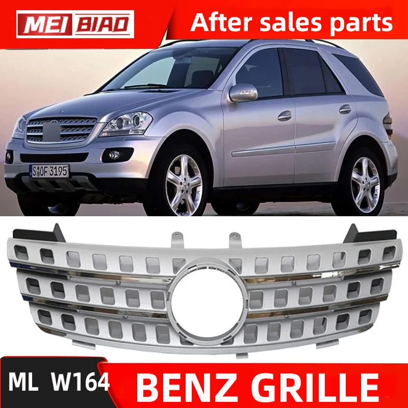 For-Mercedes-Benz-ML-2005-2008-Grille-Front-Center-Net-Replace-Part-OEM ...