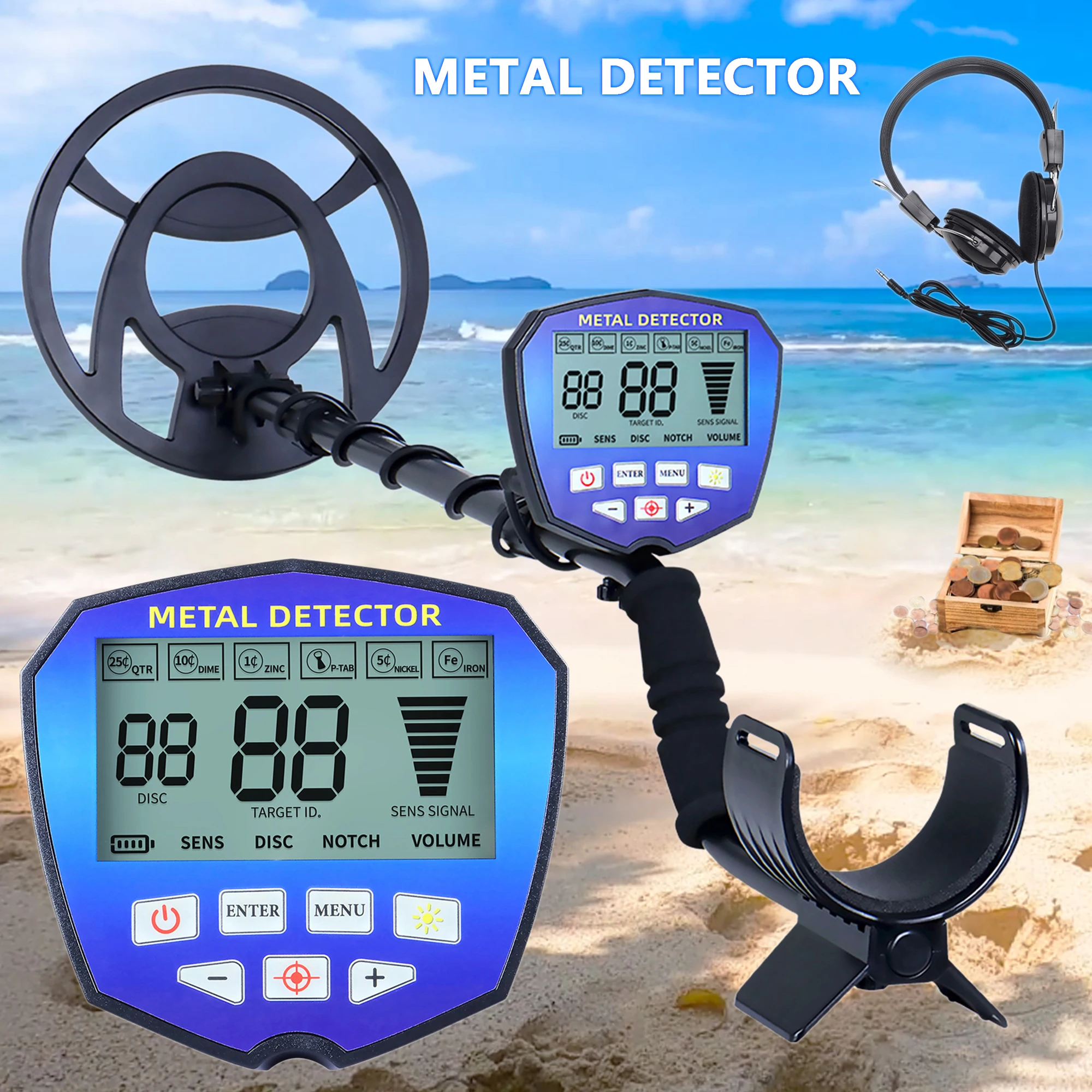 waterproof-Professional-Underground-Metal-Detector-High-precision ...