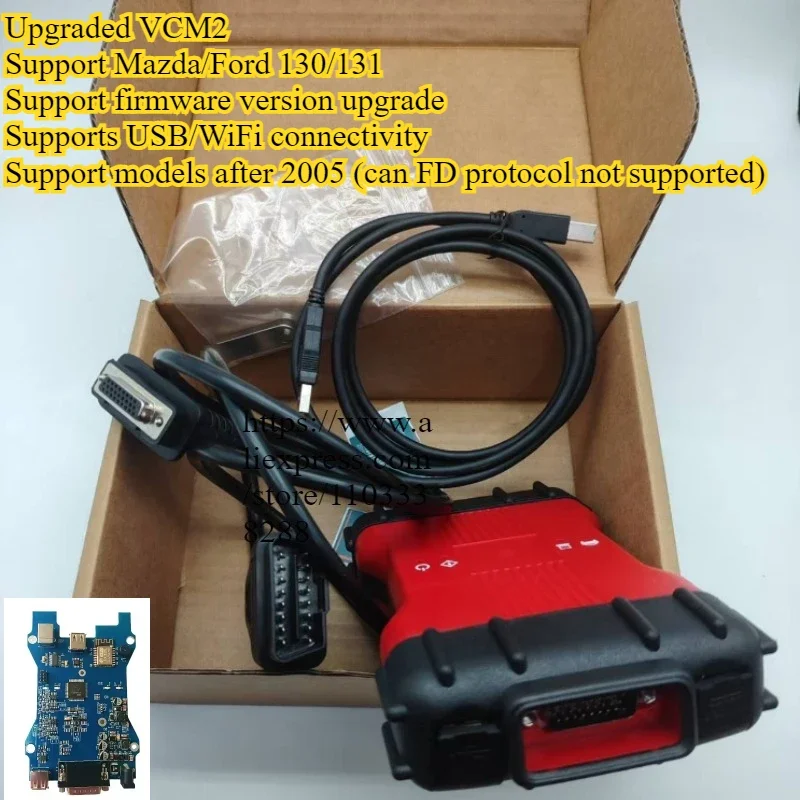 Top VCM2 for Ford Original Full Chip IDS V121 Multi-language Car ...