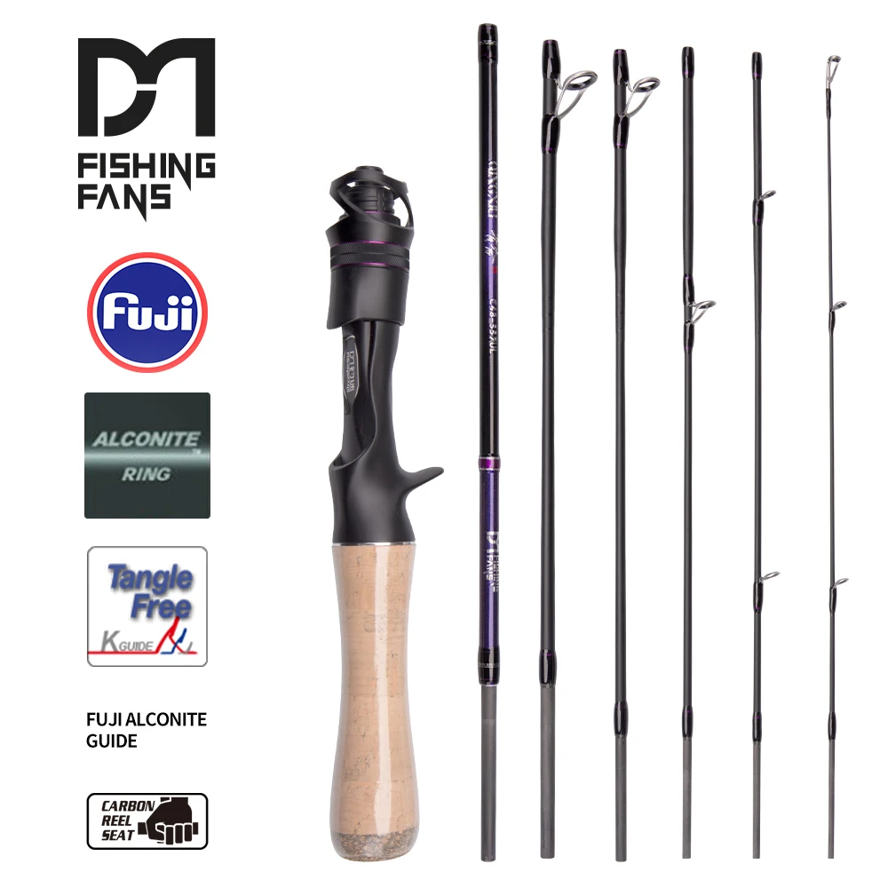 FISHINGFANS FUJI ALCONITE GUIDE UL ML Travel Portable High carbon ...