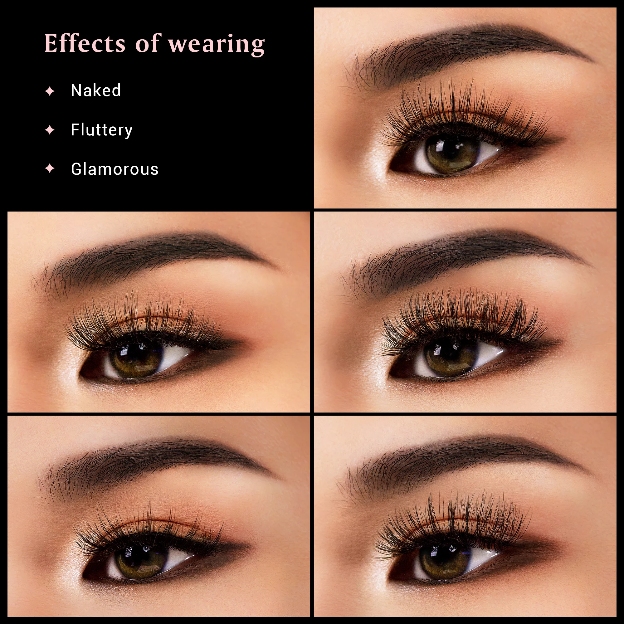 Natural Looking Fake Eyelashes