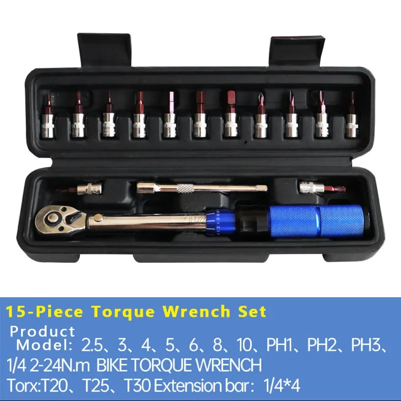 Torque-Wrench-Set-1-4-2-24Nm-Bike-Torque-Wrench-Allen-Key-Tool-Socket ...
