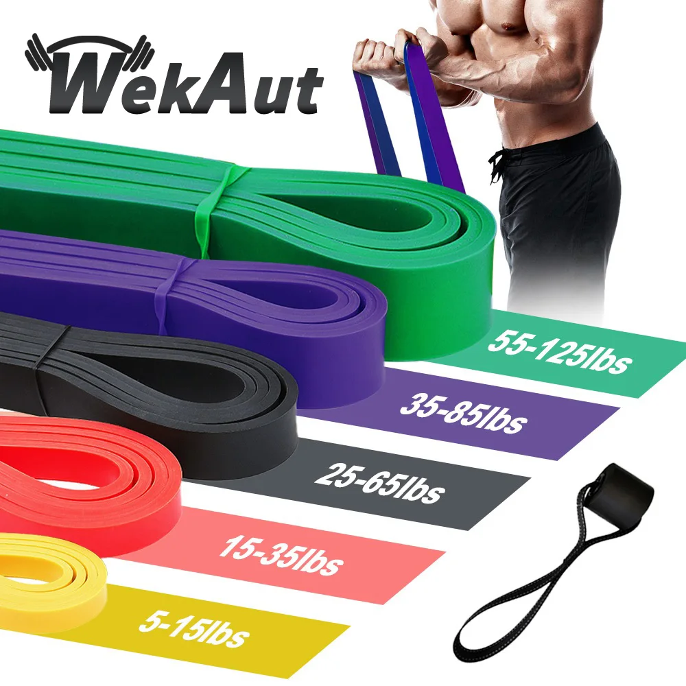 Heavy-Duty-Latex-Resistance-Band-Set-Elastic-Exercise-Sport-Strength ...