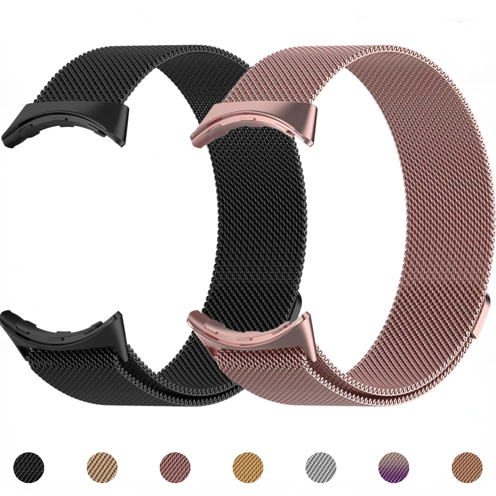 Milanese-Loop-Strap-for-Google-Pixel-Watch-Metal-Magnetic-Bracelet ...