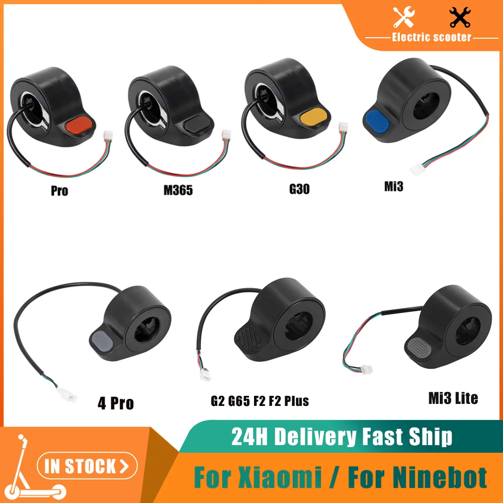 Throttle Thumb Dial Accelerator for Xiaomi M365 /PRO/Mi3/4 Pro/Mi3 Lite ...