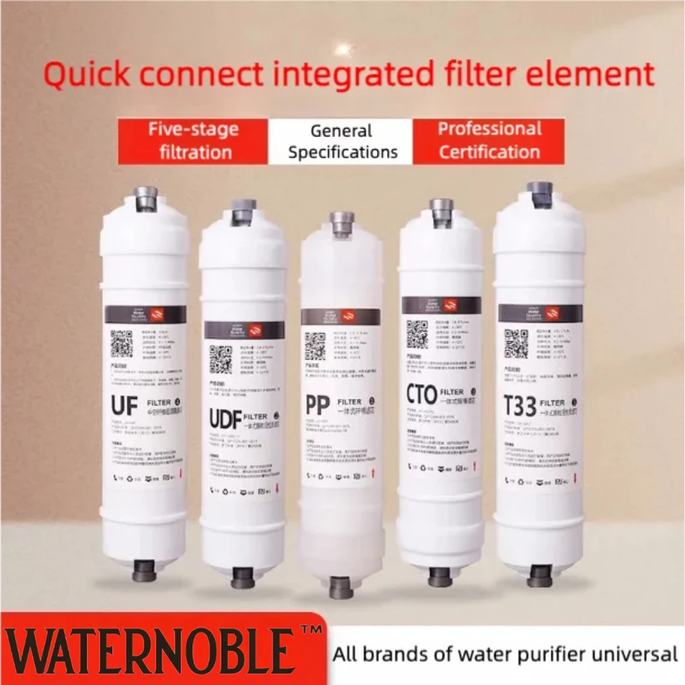Waternoble 10 Inch Universal Ultrafiltration Kit & Inline Activated ...