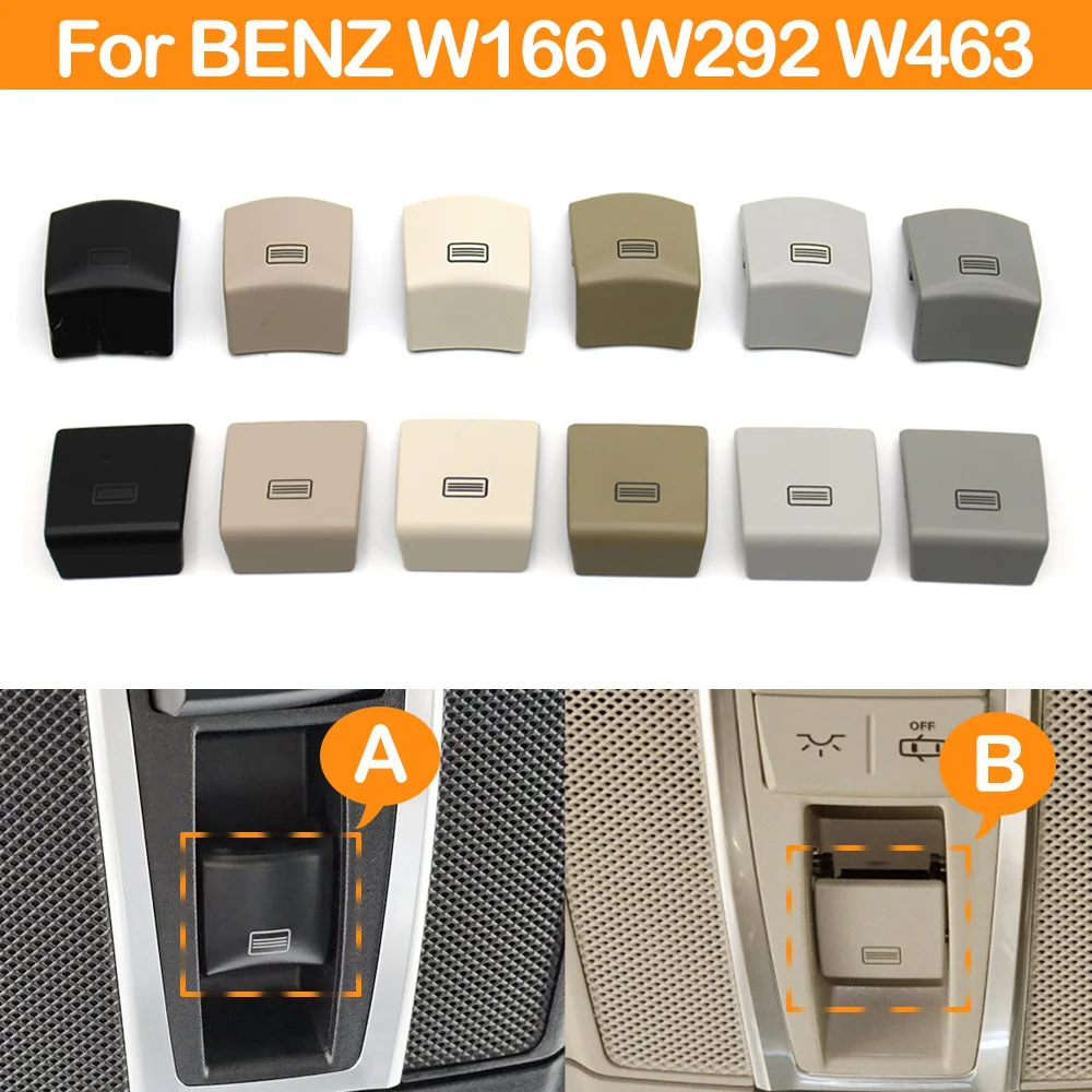 Car-Power-Sunroof-Window-Switch-Buttons-Cover-for-Mercedes-Benz-ML-GL ...