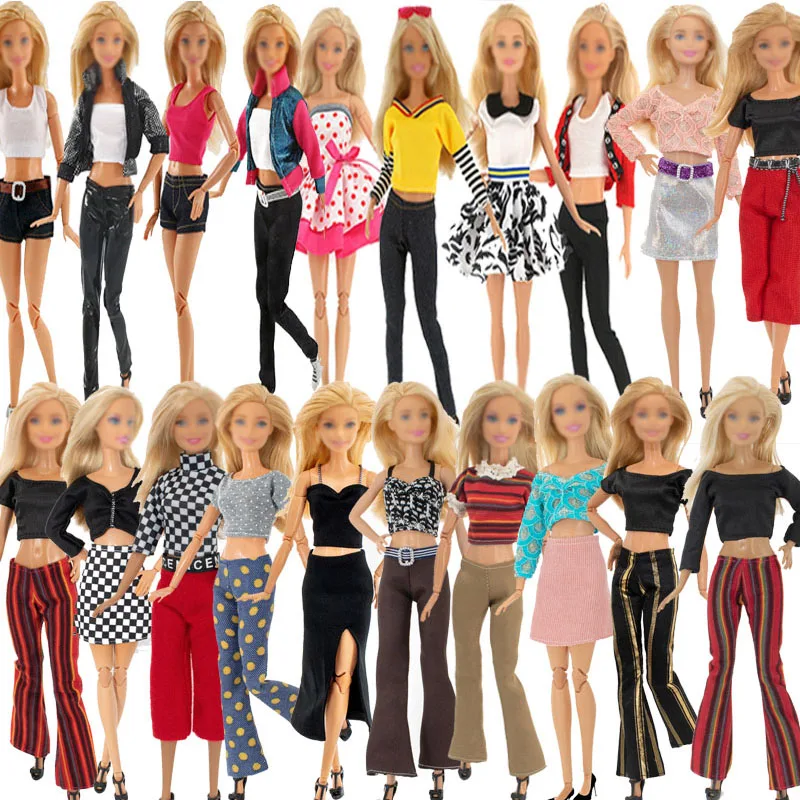 Top Clothes Barbie Accessories | Barbie Clothes Women Humam - Diy ...