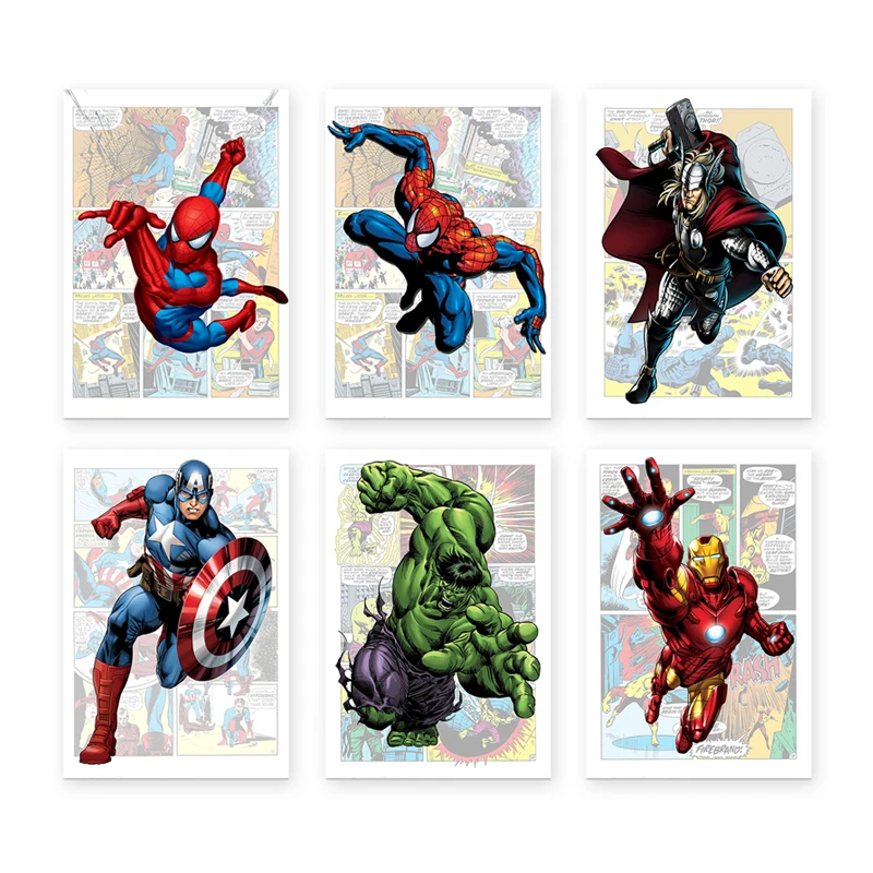 The Avengers Comic Poster