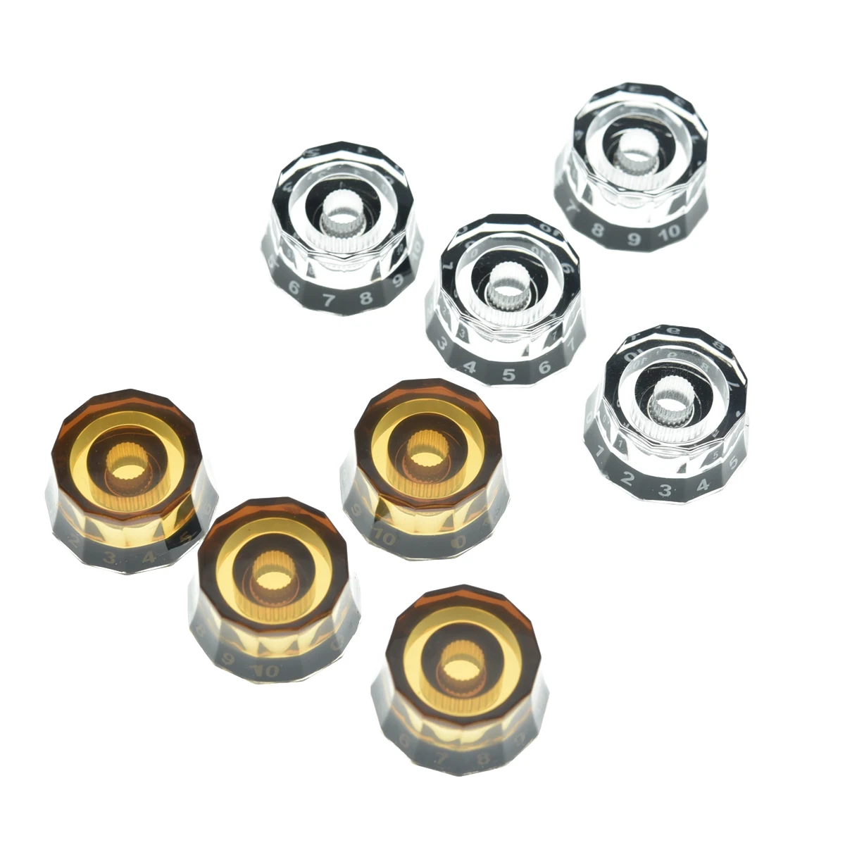 Dopro Set of 4 Lampshade Style Guitar Knobs Electric Guitar Speed ...