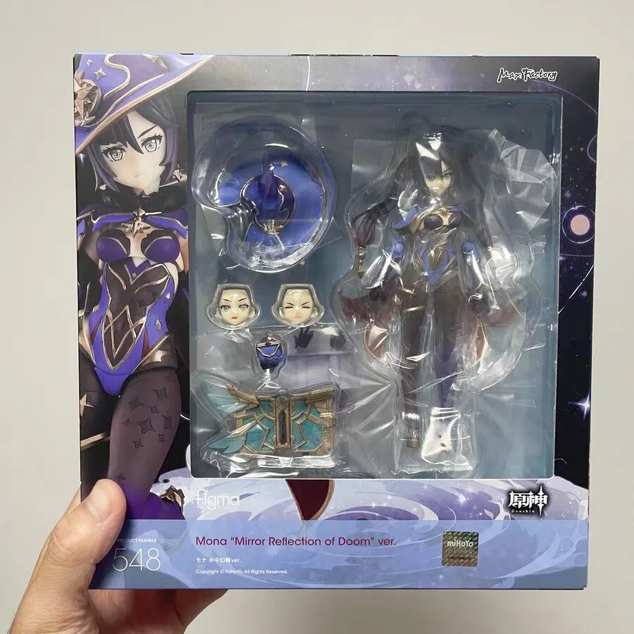 Figma-548-Mona-Mihoyo-Figure-Anime-Genshin-Impact-Action-Figurine ...