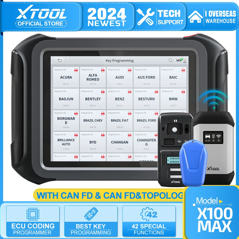 XTOOL-X100-MAX-Advanced-IMMO-Key-Programmer-All-System-Diagnostic-ECU ...
