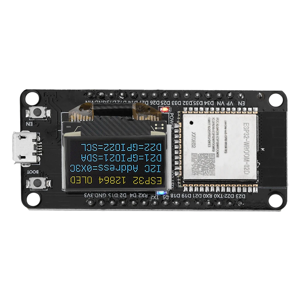 ESP32-ESP-WROOM-32D-WIFI-Development-Board-Module-0-96-Inch-OLED ...