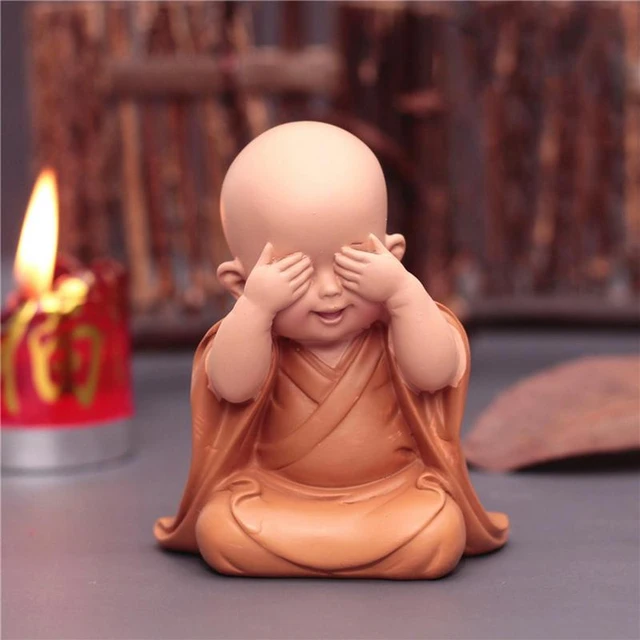 Buddhist Cute Monk Child