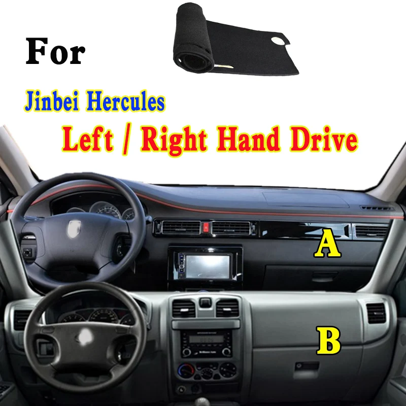 For-Jinbei-Hercules-K5-Car-Styling-Dashmat-Dashboard-Cover-Instrument ...