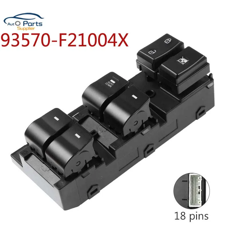New 93570-f21004x 93570f21004x Power Window Switch For Hyundai Elantra ...