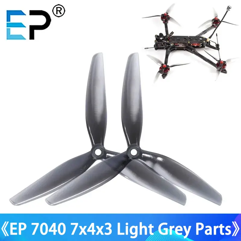 E-Power-2Pairs-7X4X3-7040-3-Blade-PC-Propeller-CW-CCW-Resistant-Light ...
