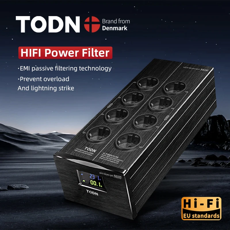 HIFI-power-filter-HiFi-lightning-protection-anti-interferencePA-audio ...