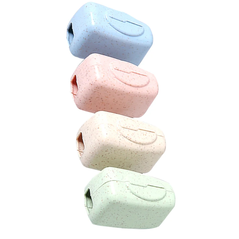4Pcs Toothbrush Cap Toothbrush Cover Holder Travel Protective Case ...
