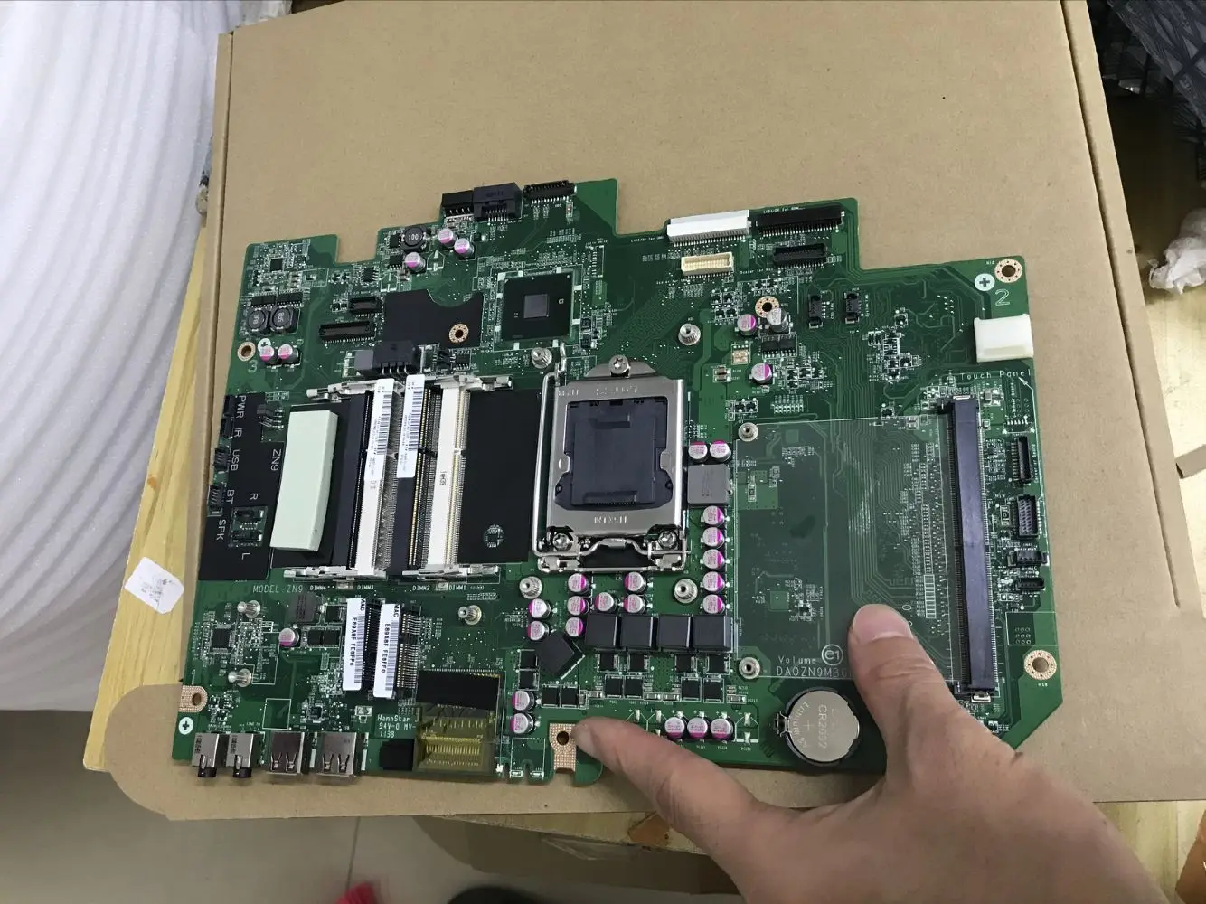 Placa base DA0ZN9MB6H0 para HP TouchSmart 610, 648512, 001, 602768 ...