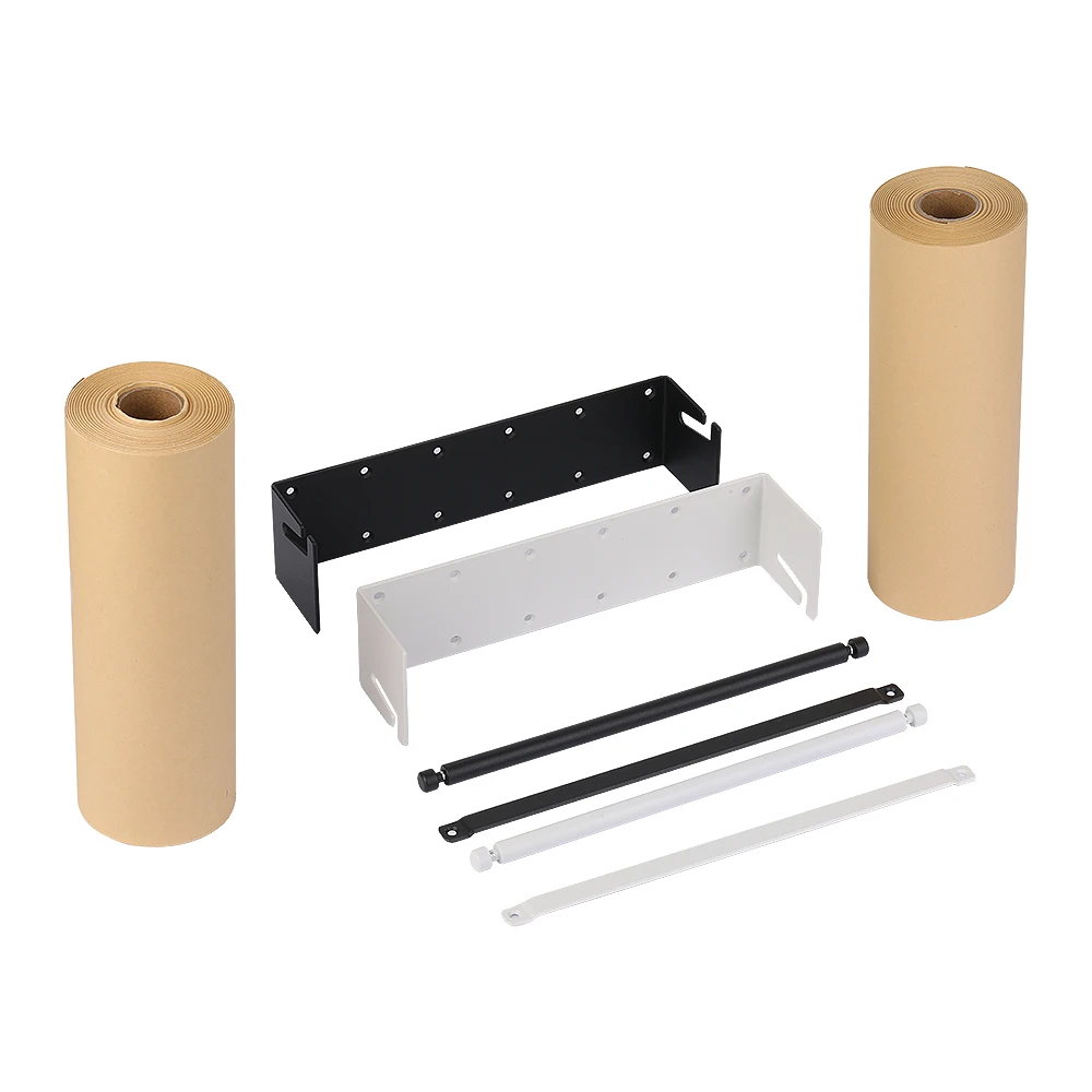 210mm-Daily-Roller-Wall-Mounted-Mini-Kraft-Paper-Roll-Dispensor-Holder ...