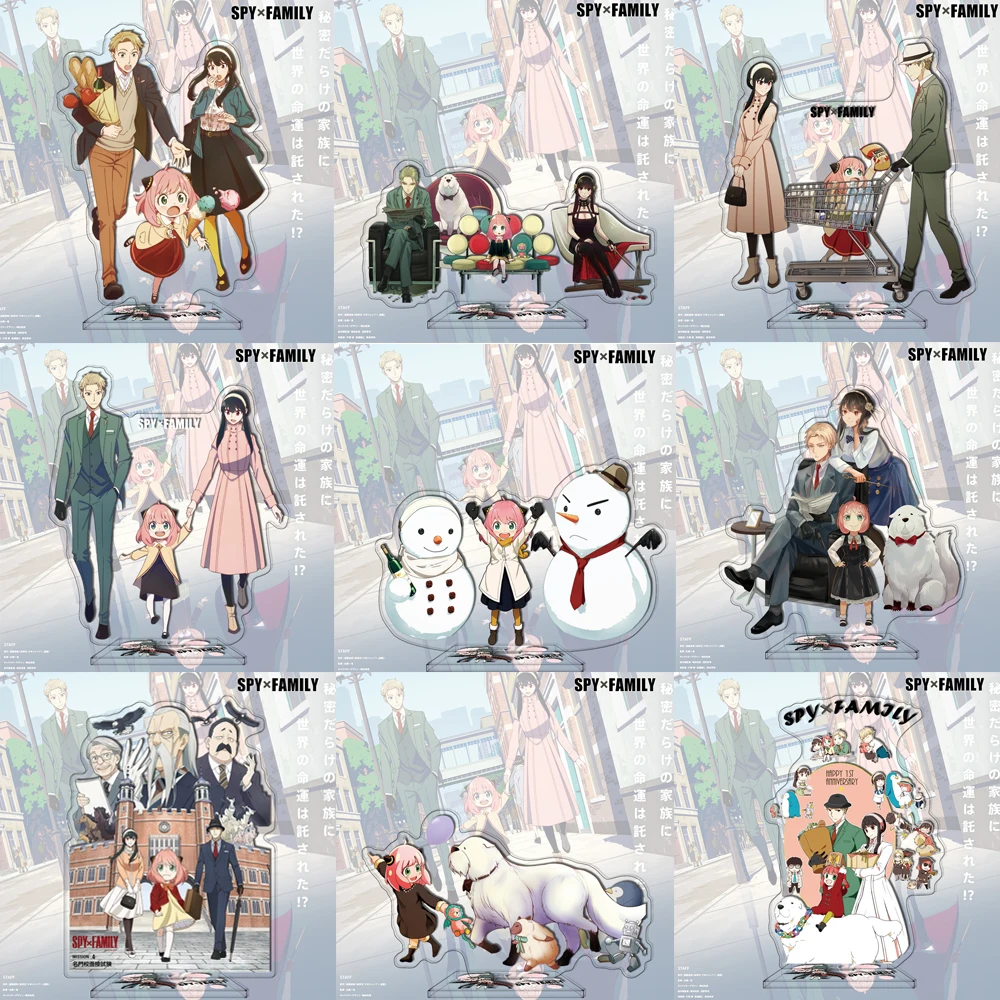SPY-Family-Acrylic-Standing-Plates-Loid-Forger-Anime-Figure-Anya-Yor ...