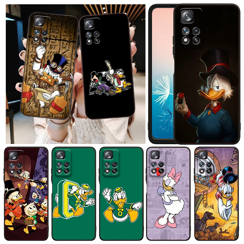 Disney Donald Duck Cartoon Phone Case For Xiaomi Redmi Note 12 11E 11S ...
