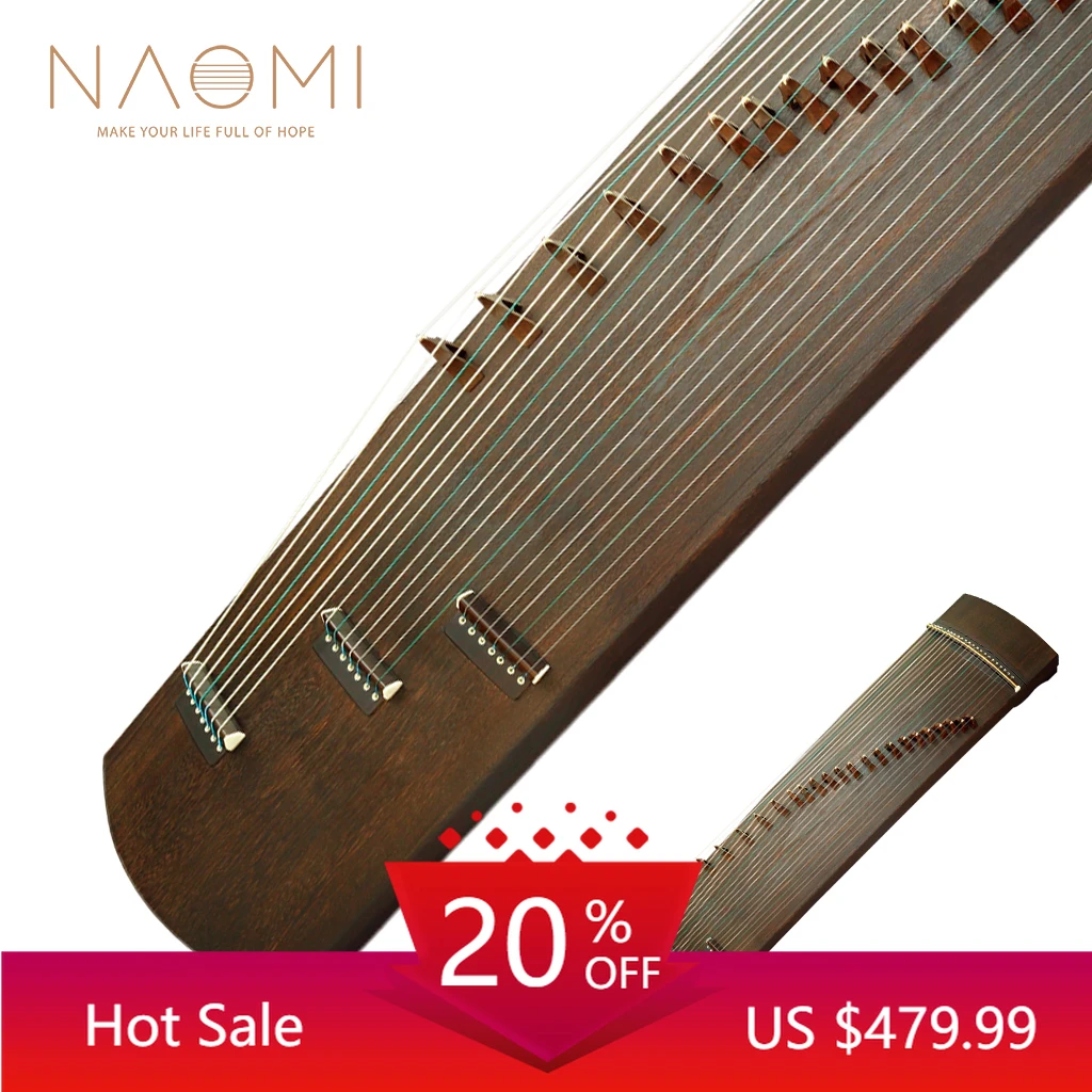 NAOMI-Professional-21-Strings-Paulownia-Guzheng-Tang-Style-Chinese ...