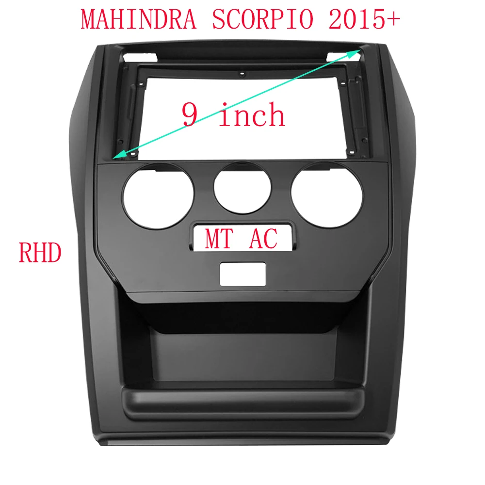 9 Inch For Mahindra Scorpio Manual AUTO Car Radio Android MP5 Player ...