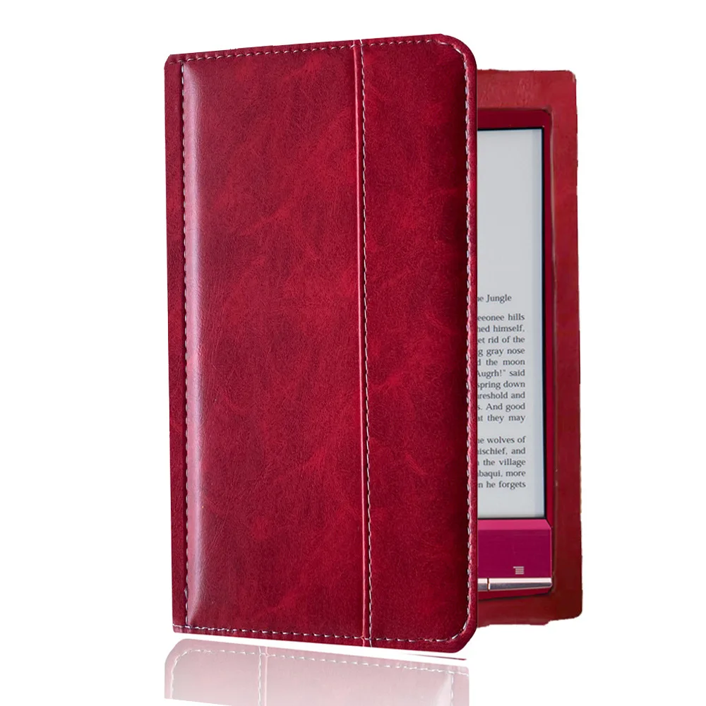 Suitable for Sony e-book leather case, Sony PRS T1 flip cover magnetic ...
