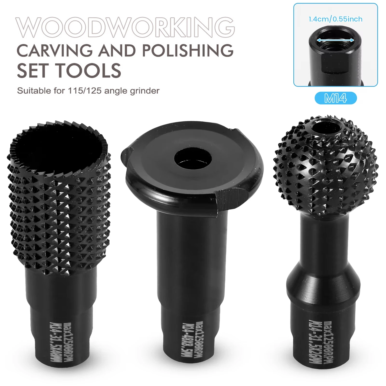 Wood Shaping Tools: A Comprehensive Review of the 3PCS M14 Sphere ...