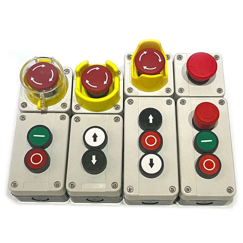 Push-Button-Switch-Box-1-2-3-Ways-Up-Down-Arrows-Hoist-Roller-Door ...
