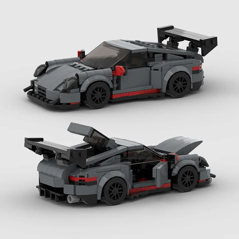 NEW-MOC-Racing-Car-City-Speed-Champions-Sports-Building-Blocks-Bricks ...