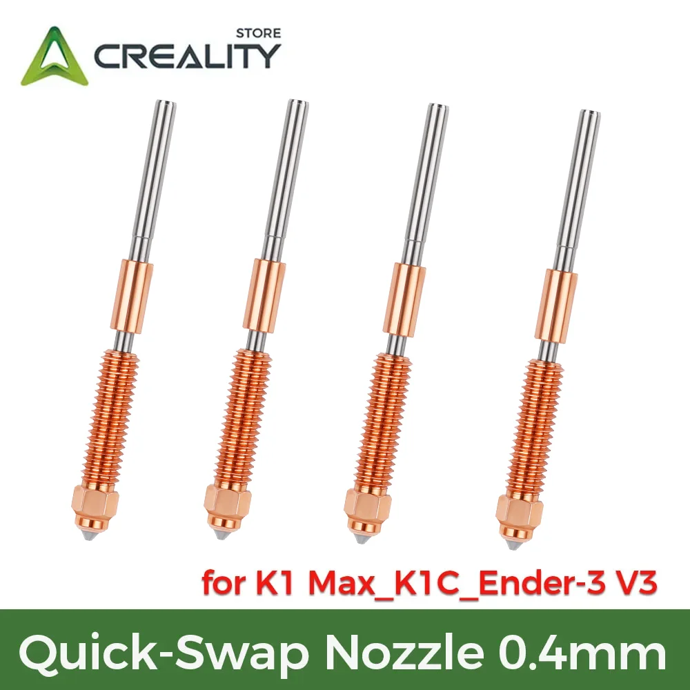 Creality-K1-Max-K1C-Ender-3-V3-Unicorn-Quick-Swap-Nozzle-Kit-0-4mm ...