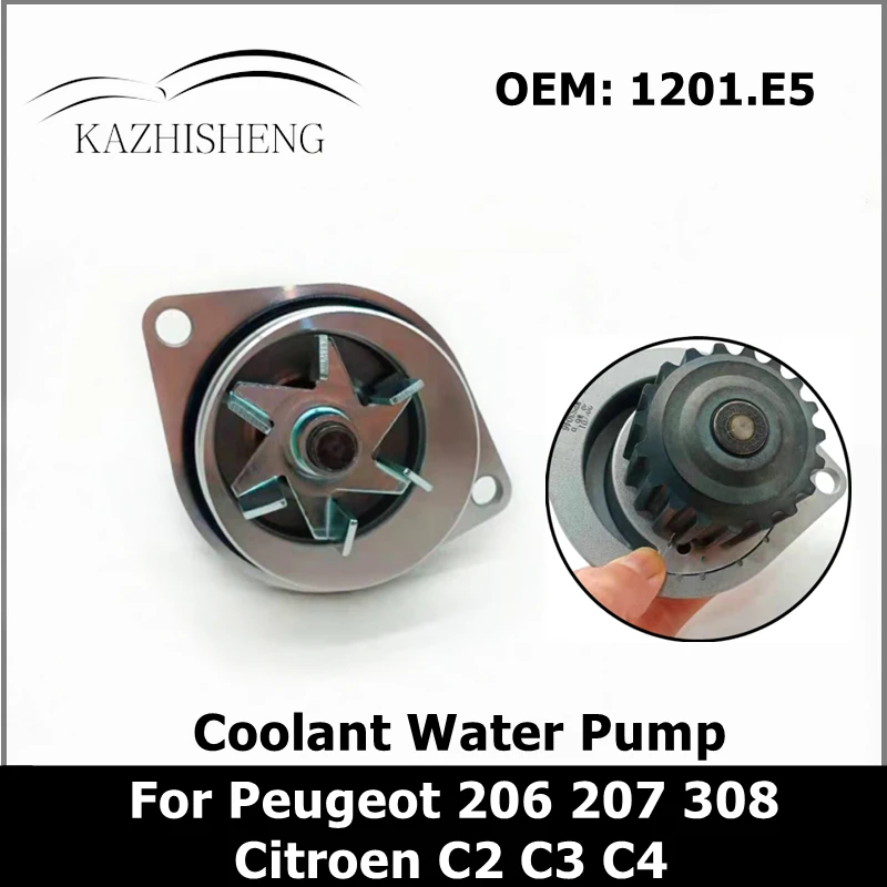 1609417280-1201E5-Engine-Coolant-Water-Pump-for-Peugeot-1007-206-207 ...