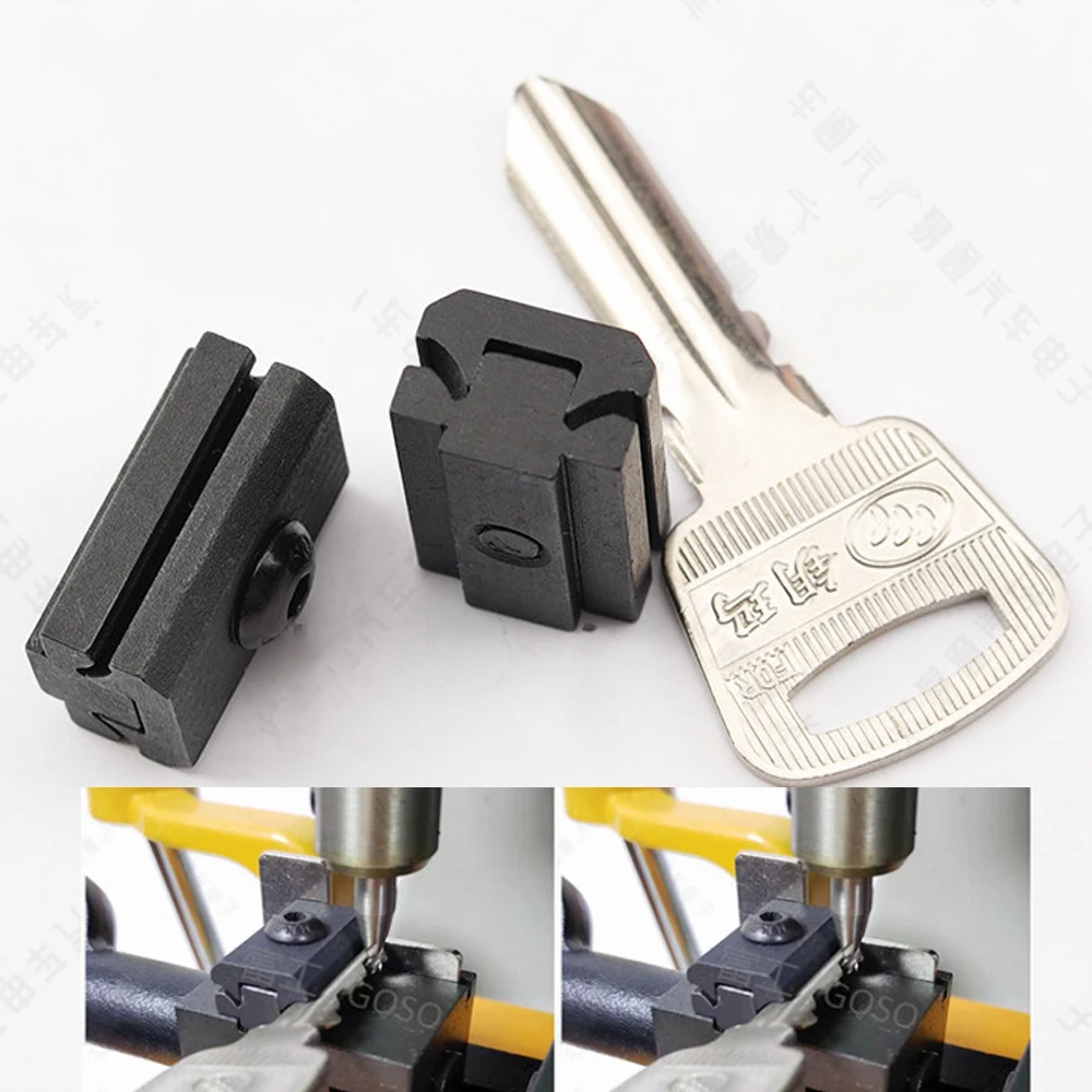 JMCKJ 2PCS/Lot Universal Semicircular key embryo fixture clamp For ...