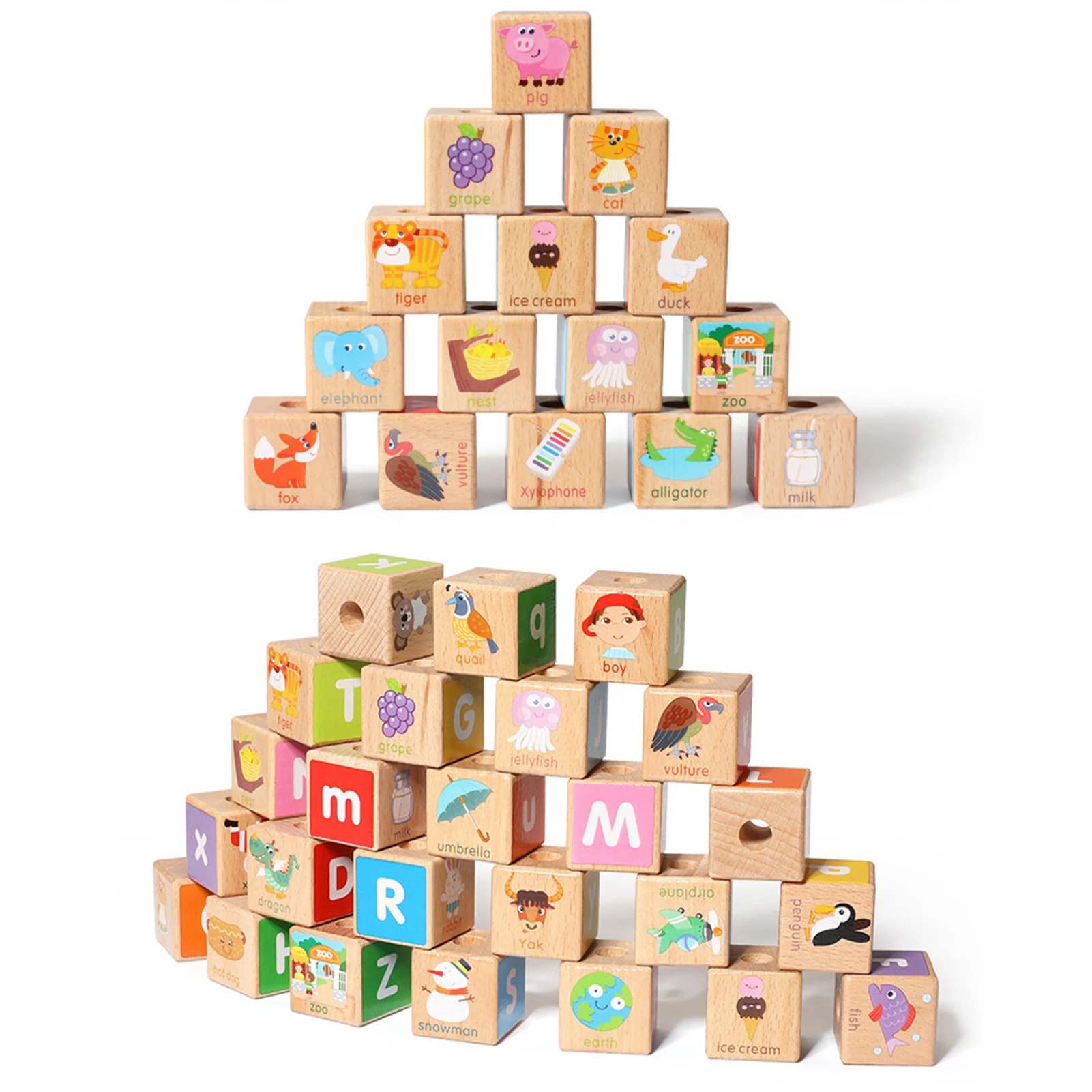 Building Blocks For Kids With Letters