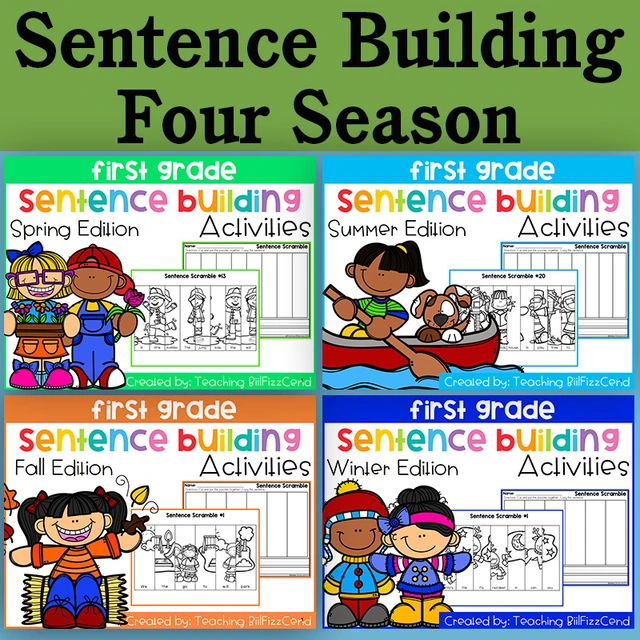 Writing Sentences Worksheets First