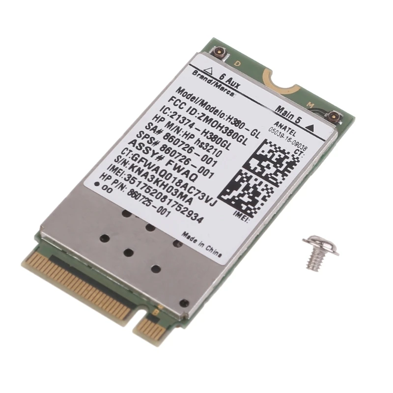 H380-GL-HSPA-Mobile-Broadband-Card-WWAN-Module-Adapter-Card-860726-001 ...