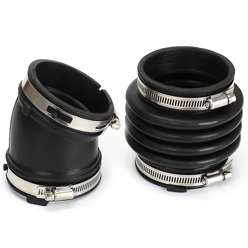Set-of-2PCS-Air-Intake-Hose-Tube-Duct-Boot-For-Infiniti-G35-G35X-M35 ...