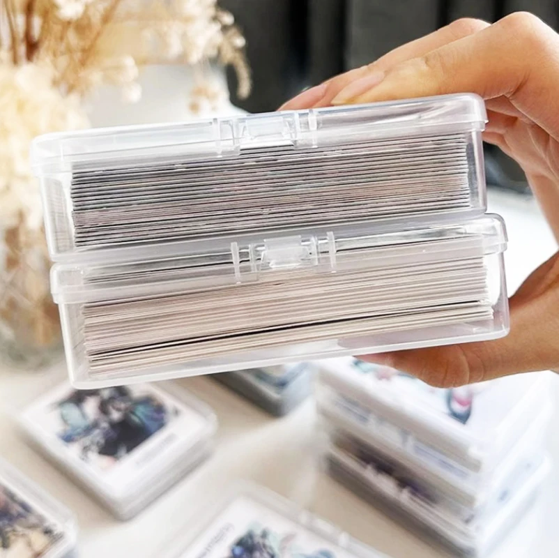 Transparent-Plastic-Boxes-Playing-Cards-Container-Card-Holder-Pp ...